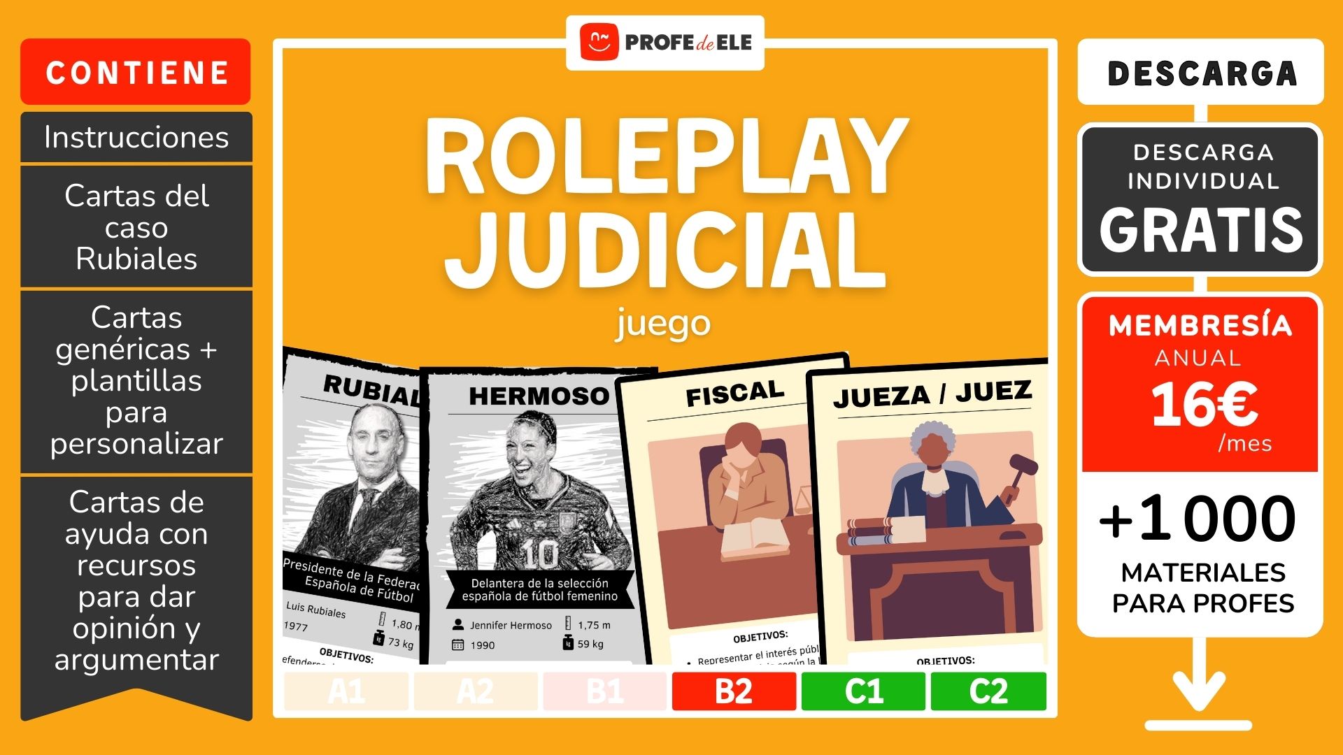 Nivel C1 | Materiales descargables - ProfedeELE