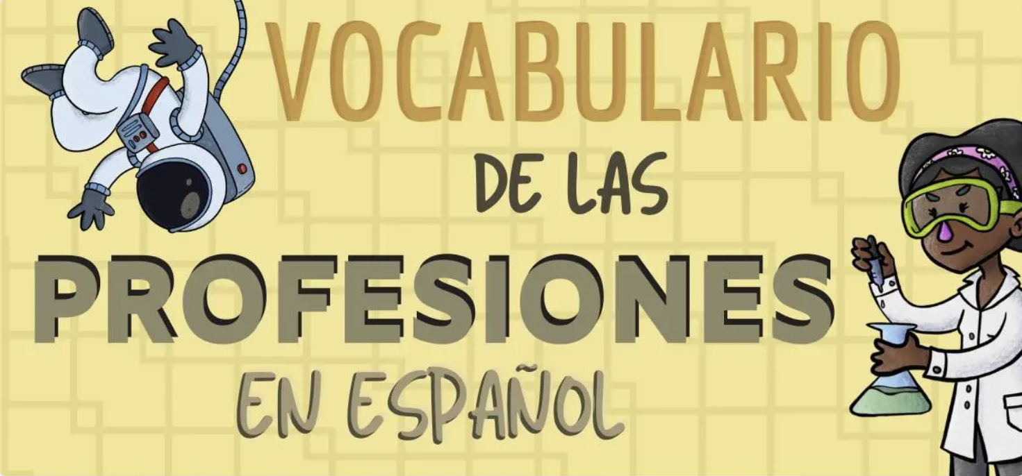 Vocabulario de las profesiones en español