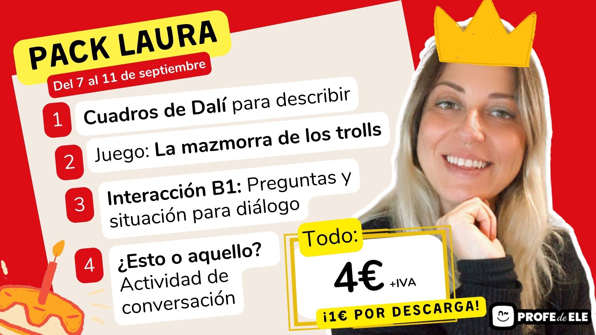 Pack cumple Laura