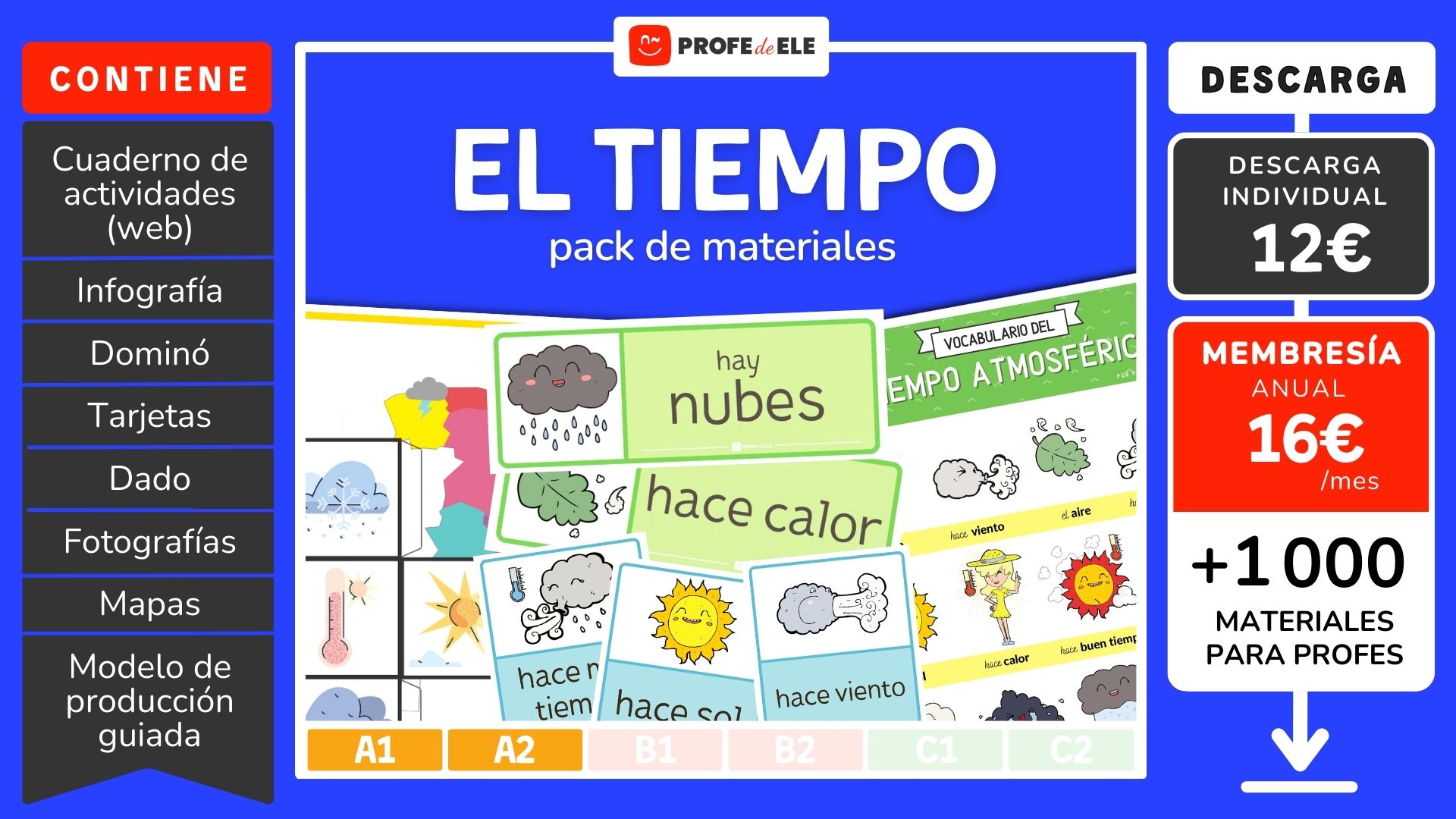 Nivel A1 | Materiales descargables - ProfedeELE