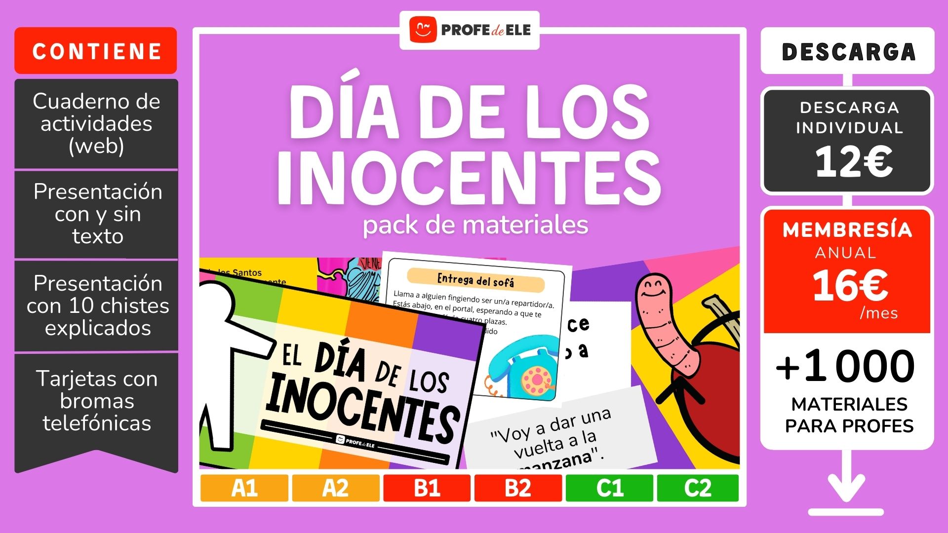 Nivel C1 | Materiales descargables - ProfedeELE