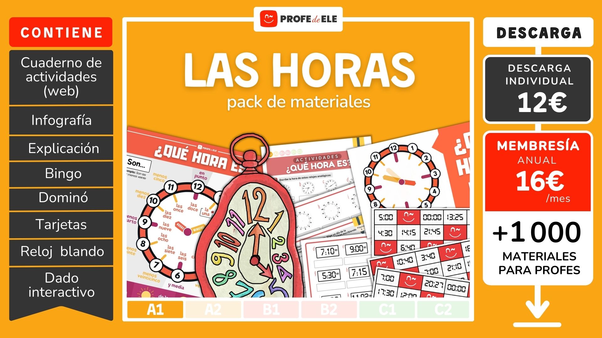 Nivel A1 | Materiales descargables - ProfedeELE